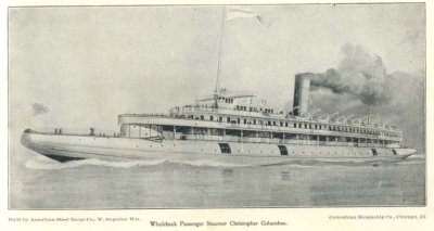 Whaleback Christopher Columbus